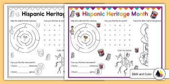 Hispanic Heritage Month Art • Twinkl.com