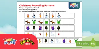 Christmas Repeating Patterns | twinkl.com.au
