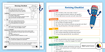 Fourth Grade Checklists | twinkl.com
