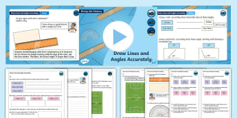 KS2 Primary Resources on Angles - Angles Games - KS2