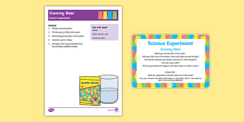 EYFS Science Experiments | Science in Reception Resources