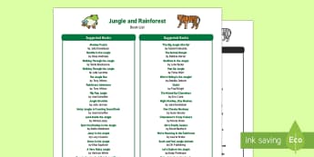 Early Years Books Lists - EYFS stories - Twinkl