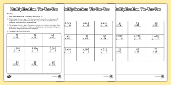 Multiplication Games | twinkl.com