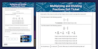 Exit Tickets | twinkl.com.au