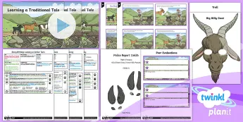 Three Billy Goats Gruff Lessons | twinkl.co.uk