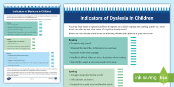 Dyslexia Exercises and Worksheets - Teaching Resources