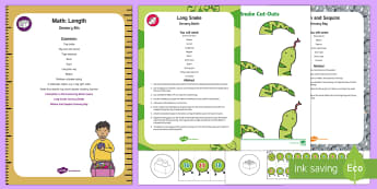 Measuring & Size Length Early Years | Length Games EYFS