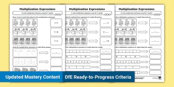 Differentiated Multiplication Worksheets | twinkl.com.au