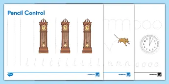 Pencil Control Worksheets | twinkl.com