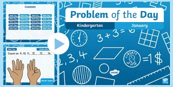 Math Problems of the Day | twinkl.com