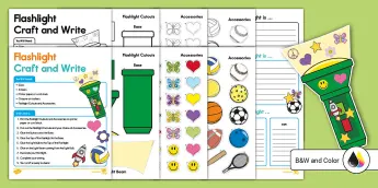Camping Writing Activities | twinkl.com