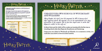 Harry Potter Teaching Resources - Twinkl Partnerships