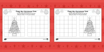 Christmas Tree Worksheets | twinkl.com.au