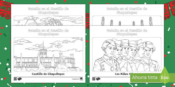 Actividades de los Niños Héroes para imprimir - Twinkl