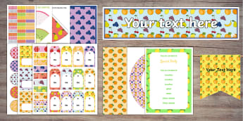 Fruit Themed Party Printables | Twinkl Party - Twinkl