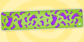 Footprints Resources | twinkl.co.uk