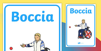 London 2012 Paralympic Games Boccia Primary Resources - Paralympic