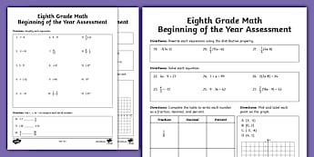 Common Core Math Grade 8 Standards Resources | Twinkl USA