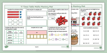 11 Times Table - KS2 Maths Resources - Twinkl
