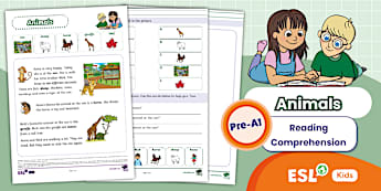 Pre-A1 Reading Resources for Young Learners | Twinkl ESL