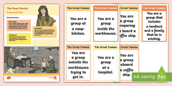 The Great Famine | Irish Famine Worksheets and Resources