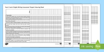 Writing Assessment KS2 Checklists - Primary Resources