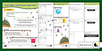 Mathematics Scavenger Hunts | twinkl.com