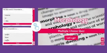 Morphology Resources | twinkl.com