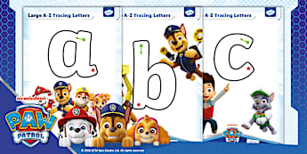 PAW Patrol Letters | Games and Literacy Resources | Twinkl