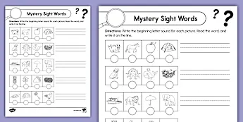 Kindergarten Literacy Worksheets | twinkl.com