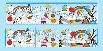 Alphabet Display Banners | twinkl.com.au