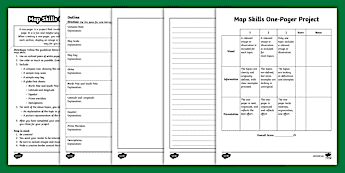 Sixth Grade Map Skills | twinkl.com