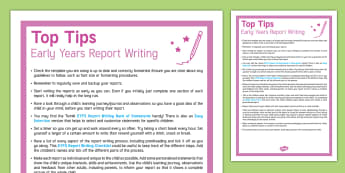 Assessment Report Writing and Summative Assessment | EYFS - Page 2