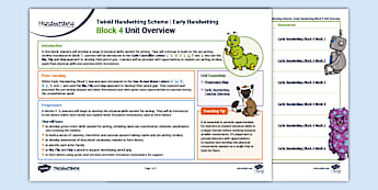 Early Years | Handwriting Scheme | Twinkl - Twinkl