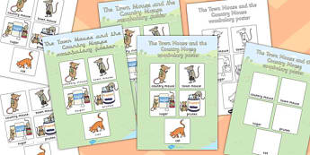 The Town Mouse And The Country Mouse Primary Resources