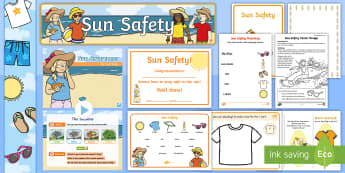 Healthy Living Sun Safety Early Years (EYFS) - Early Years (EYFS)