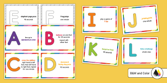 Brain Break Cards | twinkl.com
