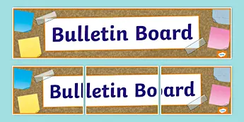 Computer Lab Bulletin Boards | Twinkl