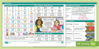 Tell Me When | Lesson Plans About Time | Year 3 Spanish