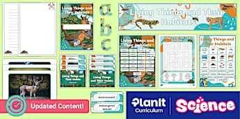 Living Things and Their Habitats | KS2 Science - Twinkl