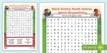 Black History Month Word Searches | twinkl.com.au