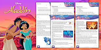 Disney Aladdin Activities for Children | Disney | Twinkl