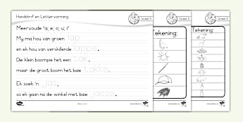 Graad 3 (Grade3) Klanke - Twinkl