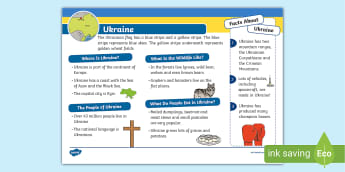 Ukraine Teaching Resources - Twinkl