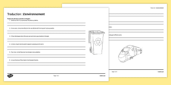 French Geography Worksheets | twinkl.ca