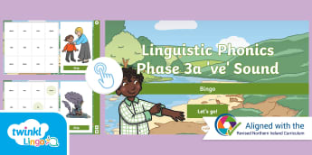've' sound Phase 3a - Stage 5/6 Phonics - Linguistic Phonics - Resources