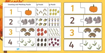 Autumn Puzzles | twinkl.co.uk