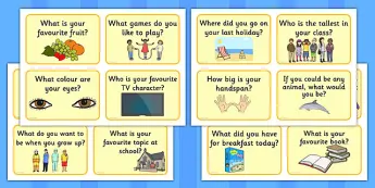 ESL Conversation Questions | twinkl.co.uk