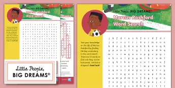 Biography Word Searches | twinkl.com.au
