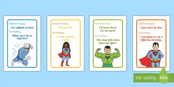 Superhero Growth Mindsets | twinkl.com.au